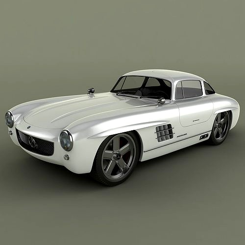Gullwing-America 300SL 3d model