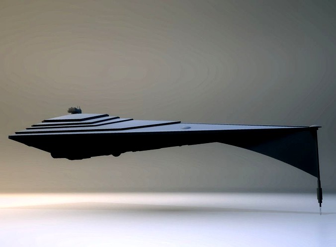 STAR WARS - Eclipse class Super Star Destroyer LOW POLY 3d model