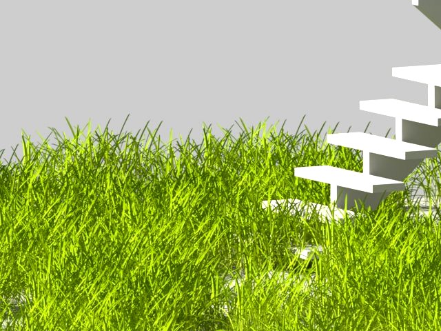 Architectural Grass 3D Model