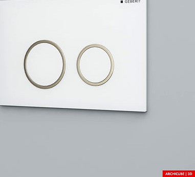 Flush Panel Geberit 3d model