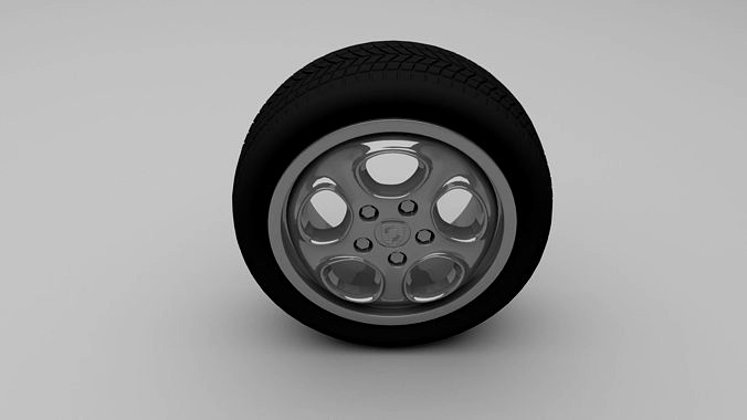 Porsche Wheel 3d model