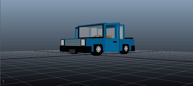Minecraft Car 3d model