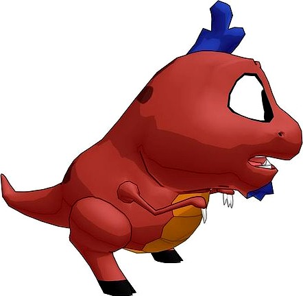 Cartoon Creature 3d model