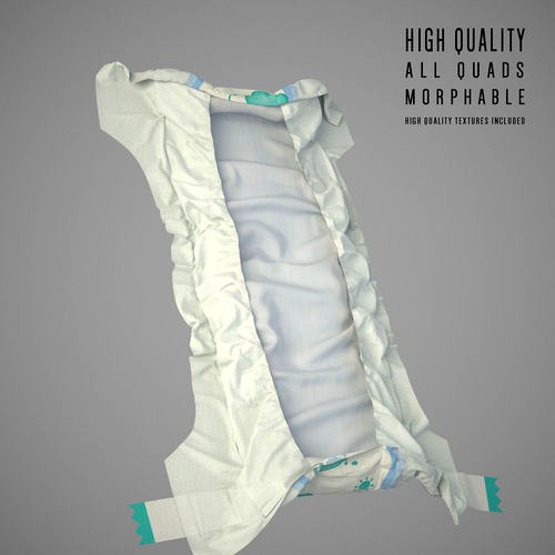 Diapers 3d model