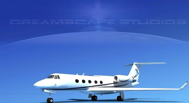 Grumman Gulfstream G-V V01 3d model