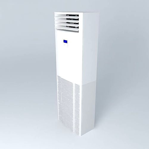 Tall Air Conditioner 3d model
