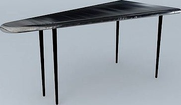 Concorde desk 3d model
