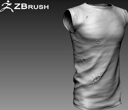 Zbrush Shirt 3d model