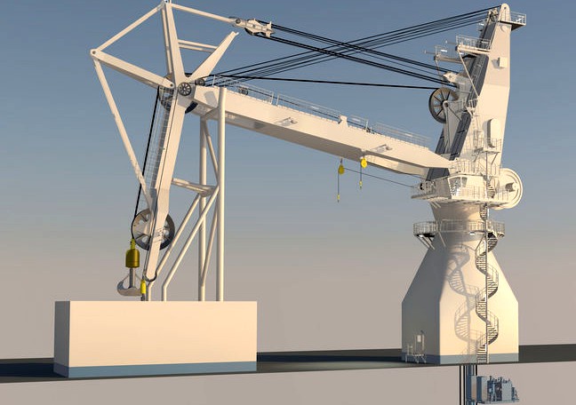 Subsea Crane 3d model