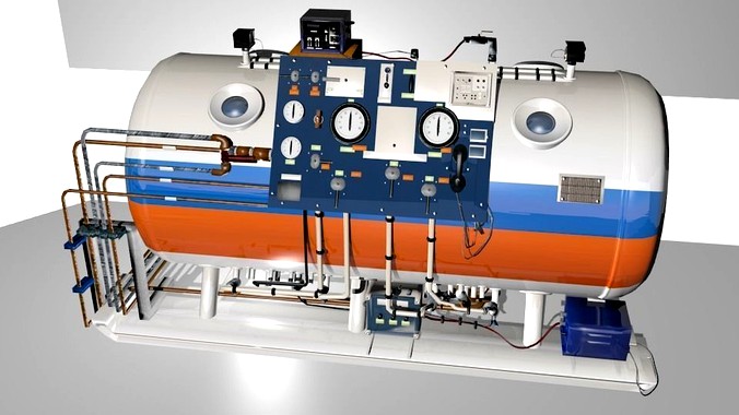 Hyperbaric Chamber 3d model