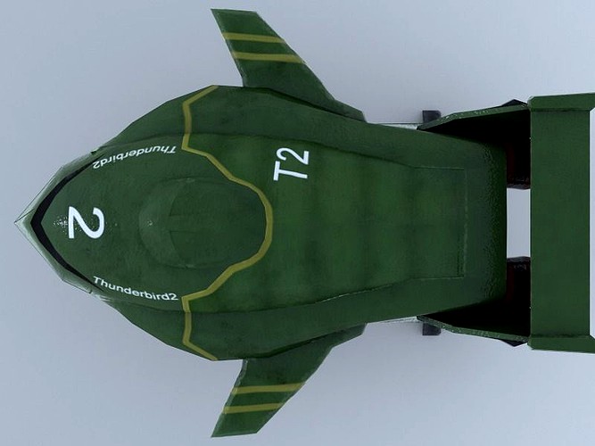 Thunderbird 3d model