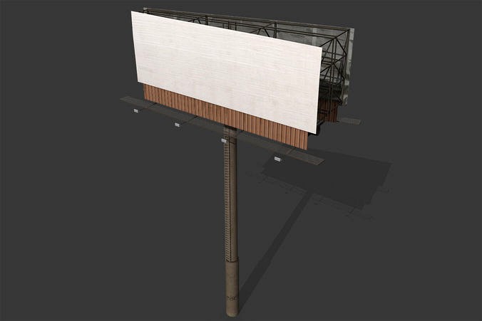 Billboard 3d model