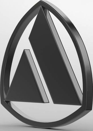 autobianchi logo 2 3d model