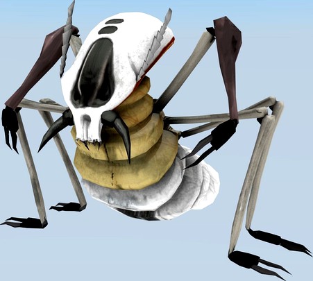 Termite rigged game model 3d