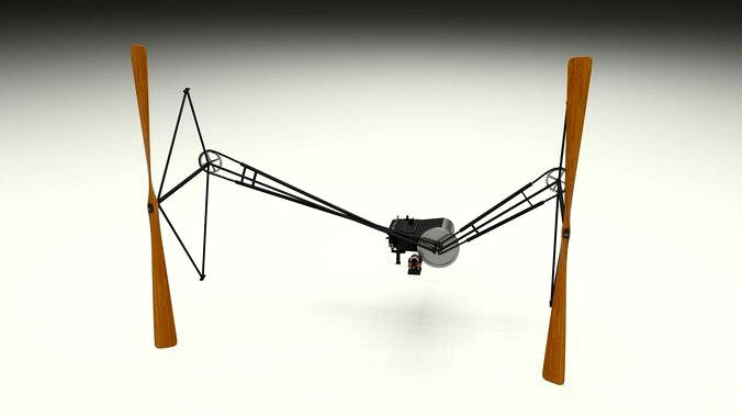 Wright Flyer Propulsion 3d model
