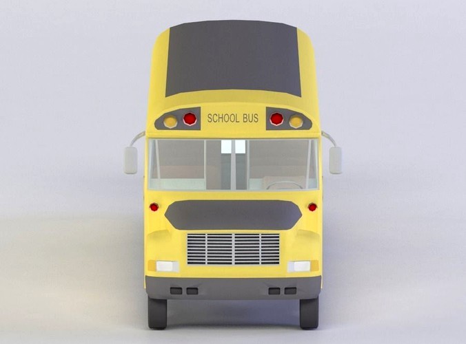 SCHOOL BUS 3D MODEL