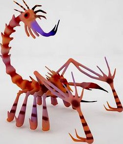 Mutant Scorpion 3d model