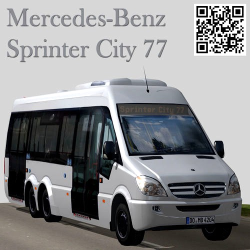 Mercedes-Benz Sprinter City 77 3d model
