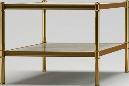 Double-Deck Table 3d model