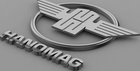 hanomag logo 2 3d model
