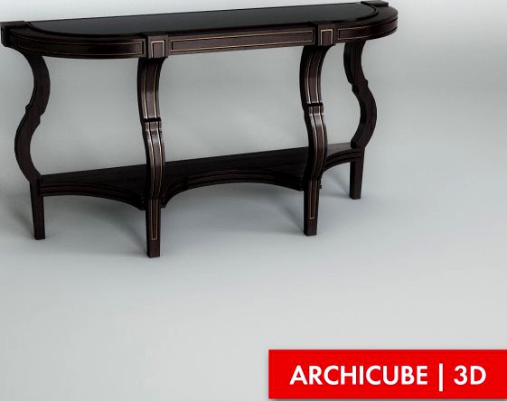 Console Table 005 3D Model