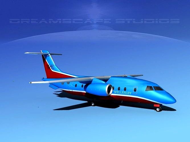 Dornier 328Jet Wellesley Express 3d model