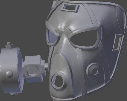 Krieg Mask Borderlands 2 | 3D model