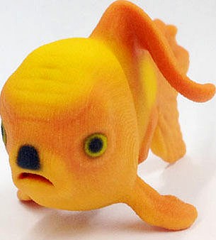 Angry Hitler Goldfish | 3D model