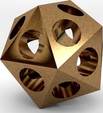 Icosahedron | 3D model