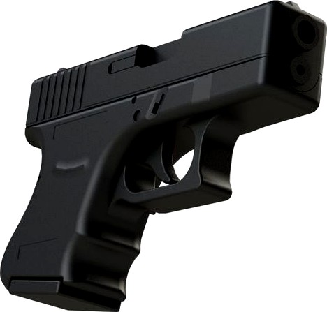 Glock 26 1-1 Scale | 3D model