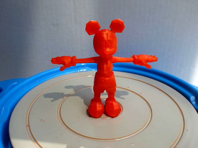 AAA 3D Printable Mickey Mouse | 3D model