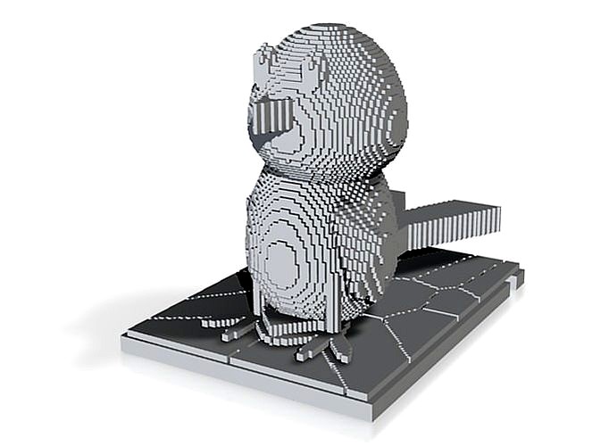 Printable Minecraft Bird | 3D model