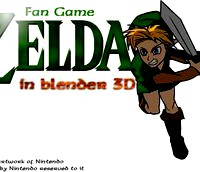 Zelda blender 3D model