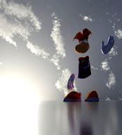 Rayman model (Rigged) 3d