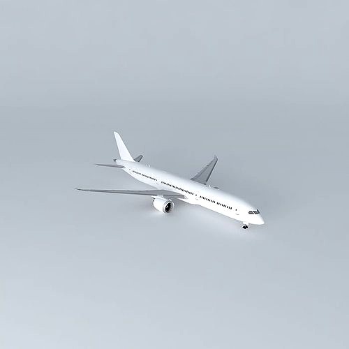 Template Boeing 787 10 3d model