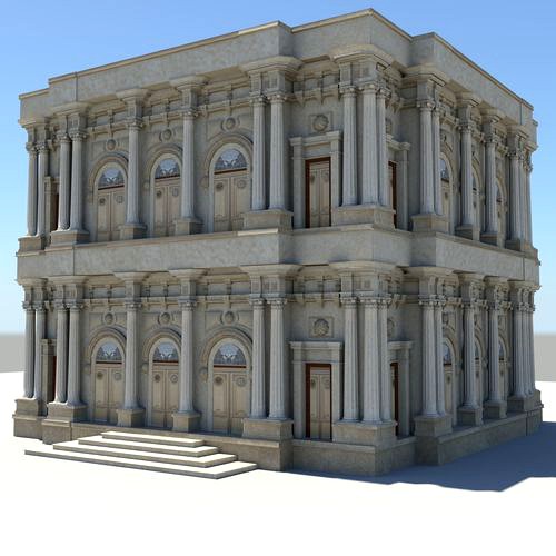 Palace 3d model