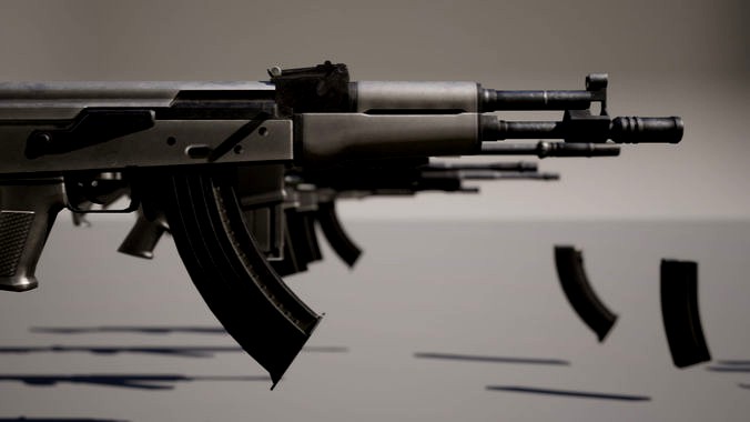 Photo-realistic Weapons For Games 3d model