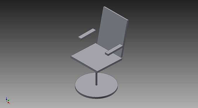 Office Chair template 3d model