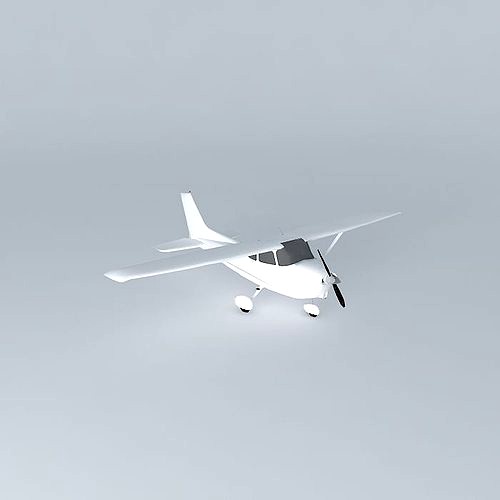 Template Cessna 152 3d model