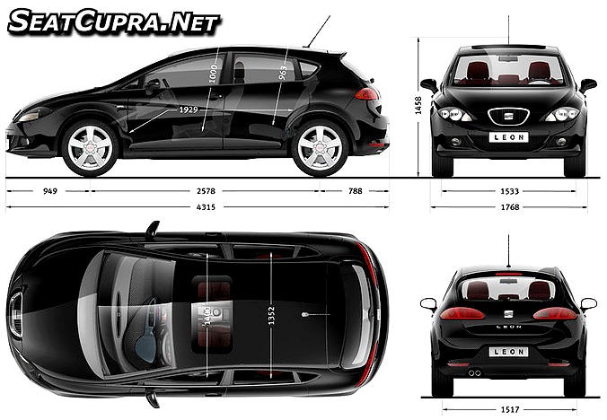Car blueprints 3d model