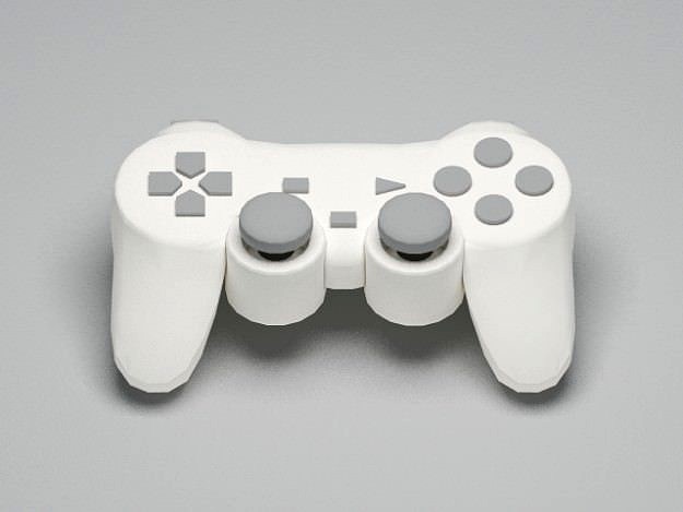 PS2 Joystick 3d model