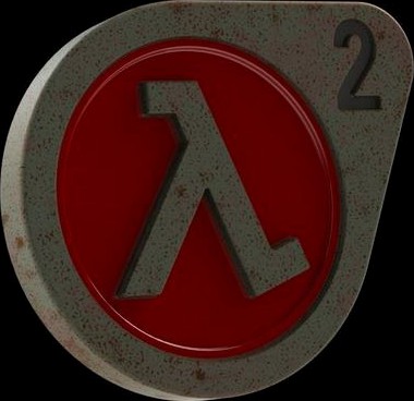 Half-Life 2 Logo | 3D model