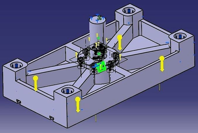 Tutorial CATIA V5 Assembly Structure Analysis 3d model