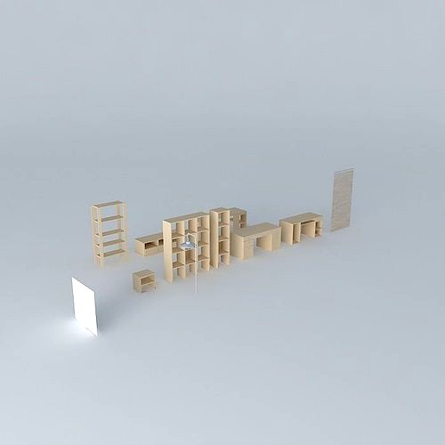 mobilier diver furniture 3d model