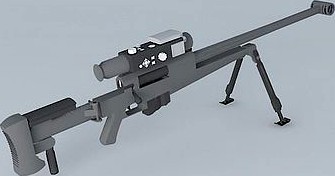 HACATE PGM 338 3d model