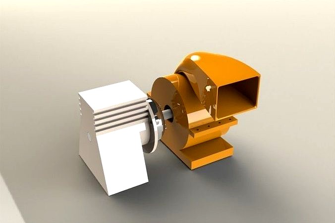 Motor Blower 3d model