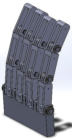 Robotic hand prototype 3d model