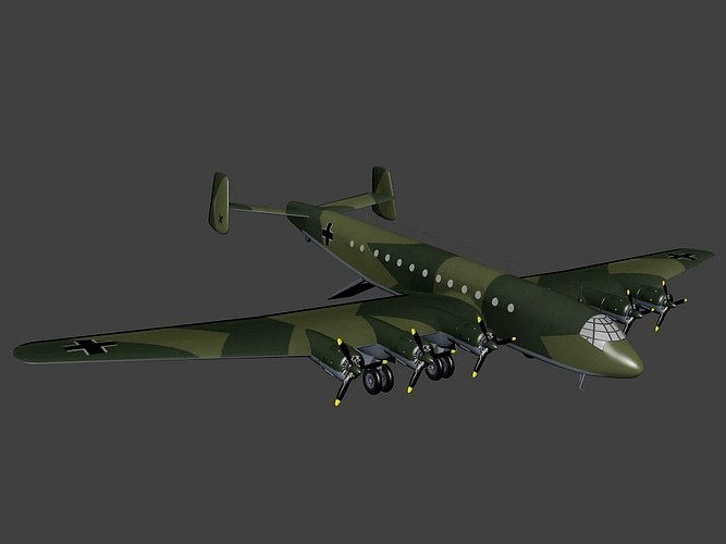 Junkers Ju 390 3d model