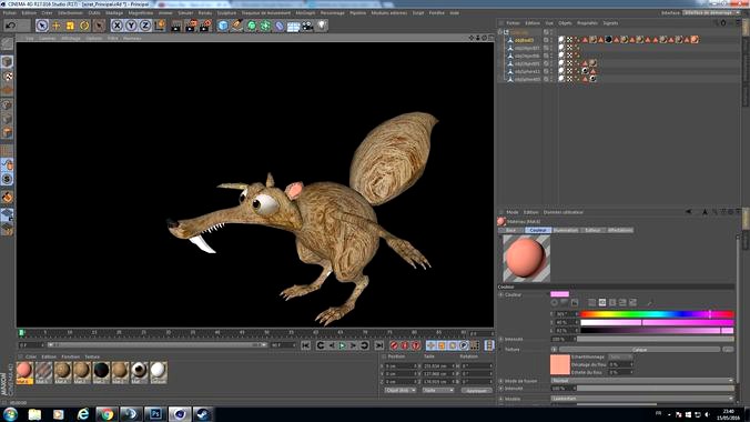 Scrat 3d model