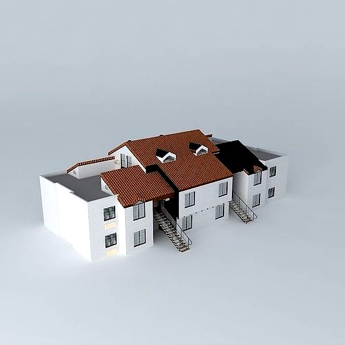 Small Apartments 3d model